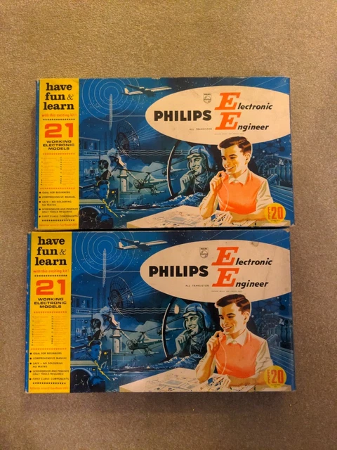 Vintage Philips Electronic Engineer Ee20 Combined Kit Plus Spare £60 00