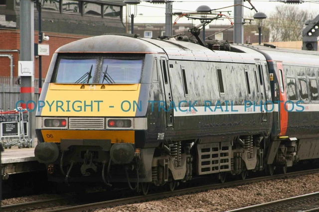 UK RAILWAY PHOTOGRAPH Of Class 91 91106. Rm91-66 £1.70 - PicClick UK