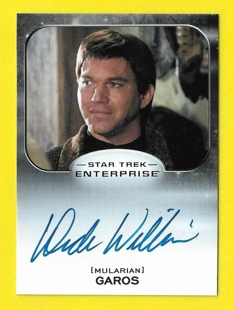STAR TREK 50TH Anniversary Aliens Expansion Autograph Wade Williams as ...