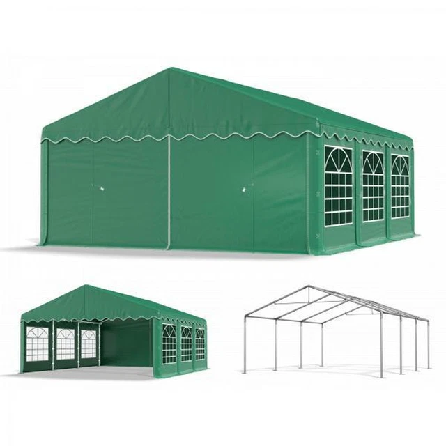 PARTYZELT 3X2-6X12 PE Pavillon Gartenzelt Zelt Festzelt Bierzelt ...