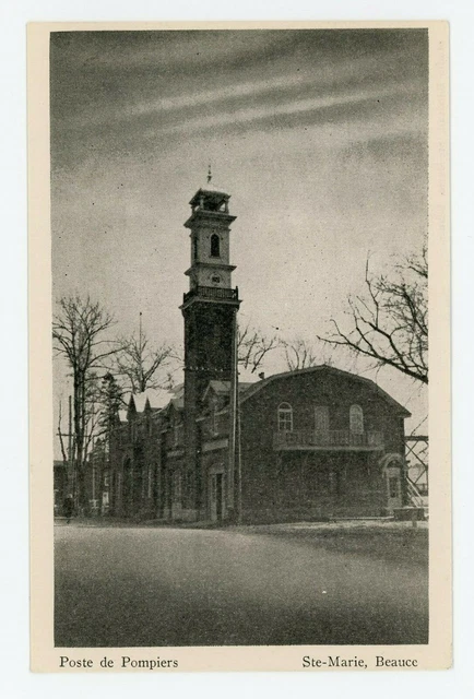 POSTE DE POMPIERS STE-MARIE de BEAUCE Fire Station Quebec Studio ...