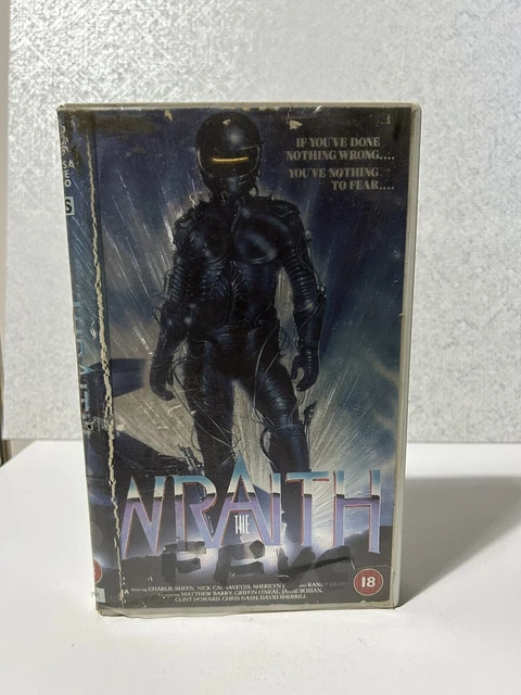 EX-RENTAL BIG BOX The Wraith VHS £3.99 - PicClick UK