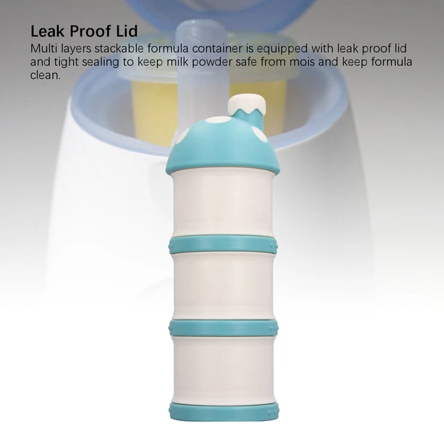 MULTILAYER FORMULA HOLDER Baby Milk Powder Formula Dispenser Storage ...