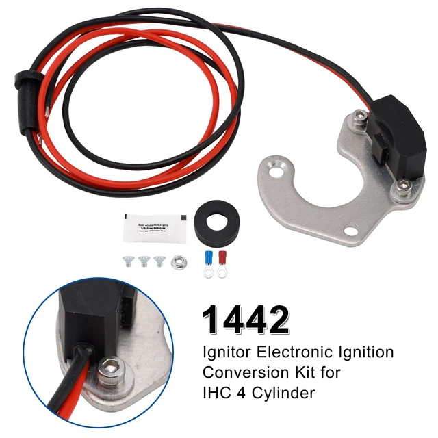 1442 IGNITOR ELECTRONIC Ignition Conversion Kit for IHC 4 Cylinder F8 ...