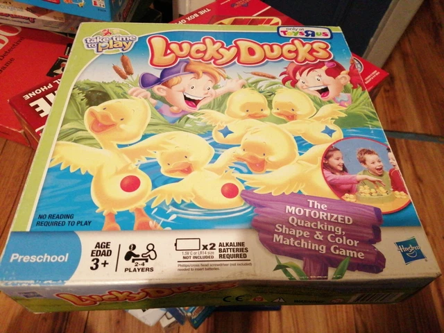 MB GAMES - Lucky Ducks Motorised Quacking Duck Matching Game - 3+ years ...