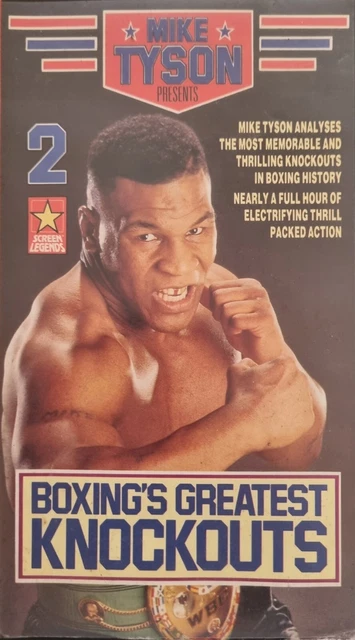 MIKE TYSON PRESENTS #2 Boxing's Greatest Knockouts VHS £15.61 - PicClick UK