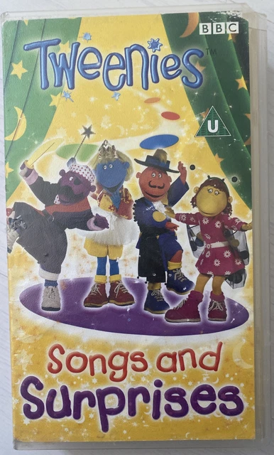 TWEENIES SONGS AND Surprises - Bbc Vhs Video - Childrens / Kids ...