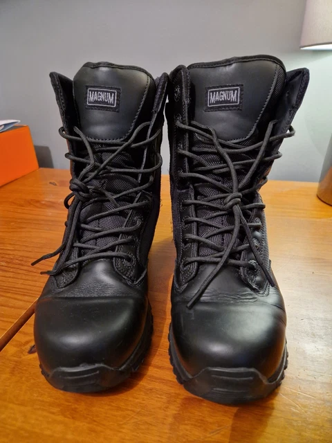 MAGNUM PANTHER 8.0 side-zip Boot for Men, UK Size 9 - Black £31.90 ...
