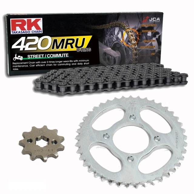 KIT CHAÎNE HONDA Cr 80 R 96-02 Chaîne RK 420 Mru 116 Ouvrir 15/49 EUR ...