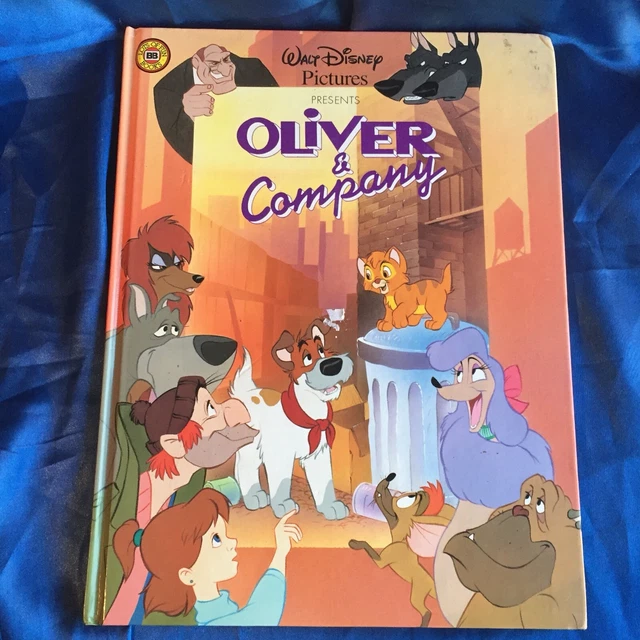 WALT DISNEY - Oliver & Company Australian Edition Storybook 1990 Large ...