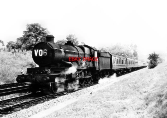 PHOTO GWR Loco No 4079 Pendennis Castle On A Portsmouth Cardiff In 1960 ...