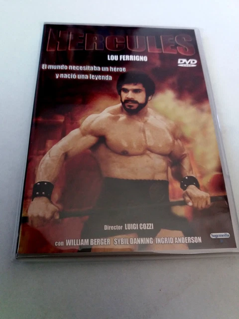 DVD & HERCULES " Como Neuf Luigi Cozzi Lou Ferrigno William Berger ...
