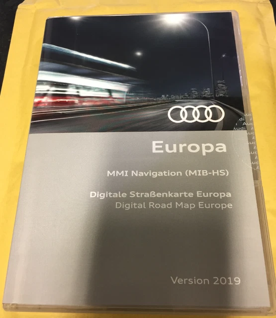 GENUINE AUDI 2019 SD Card Map Update MIB-HS A3 A4 A5 Q2 Q5 RS3 RS4 RS5 ...