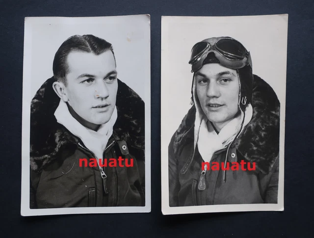 2050# ORIG. FOTO Portrait Luftwaffe Pilot WW2 EUR 17,00 - PicClick DE