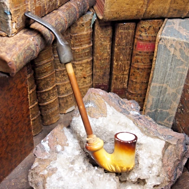 PIPE TERRE CUITE sculptée type balustre marquage amiante déposé Belle à ...