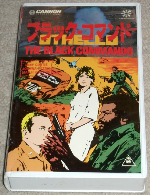 TONY CURTIS THE BLACK COMMANDO Joanna Pettet JAPAN VHS Japanese CANNON (1982) £31.91 - PicClick UK