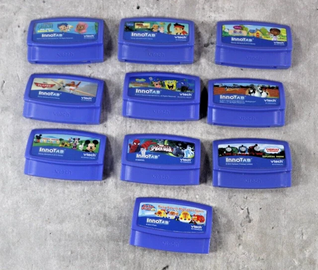 10X VTECH INNOTAB Games Cartridges - Mickey Mouse / Spiderman / Thomas ...