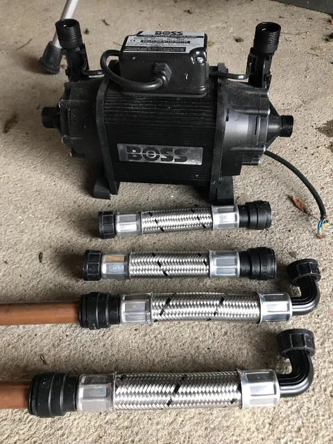 BOSS TWIN IMPELLER Shower Pump £40.00 - PicClick UK