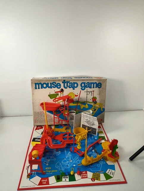 ORIGINAL IDEAL 1963 Mouse Trap Game Superb Condition Complete £29.99 ...