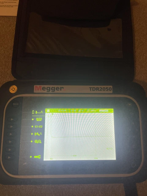 MEGGER TDR2050 ADVANCED Dual Channel Time Domain Reflectometer £1,052. ...