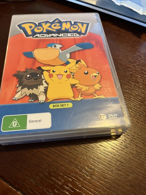 POKEMON DVD ADVANCED Box Set - 3 Disc Set - FREE AUS POST! EUR 22,74 ...