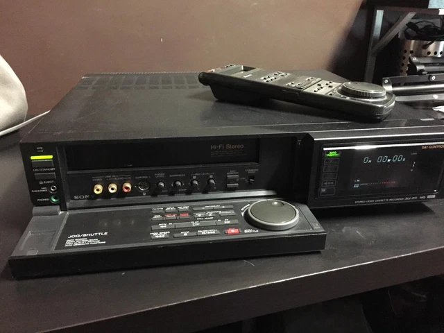 SONY SLV-715 VHS Edit deck Video Recorder £60.00 - PicClick UK