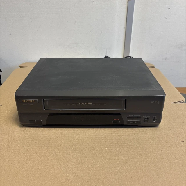 VINTAGE MATSUI VX1105 Vhs Video Player Working Order. £39.00 - PicClick UK