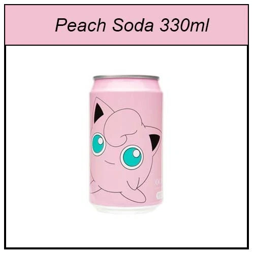 YHB OCEAN BOMB Pokemon Sparkling Water Collectors Soda Drink Jigglypuff ...