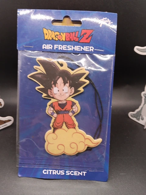 DRAGON BALL Z Chibi Goku on Nimbus Air Freshener | Citrus Scent EUR 5 ...