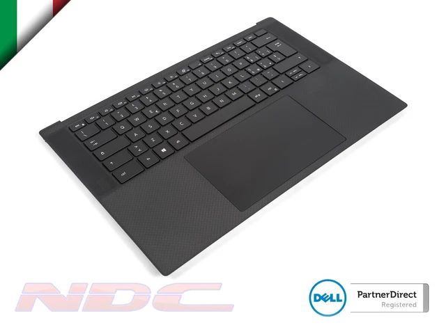 DELL PRECISION 5550/5560/5570 Palmrest Touchpad ITALIAN Backlit ...