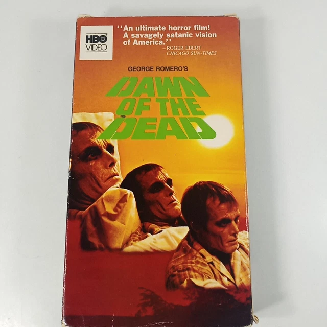 VINTAGE DAWN OF The Dead VHS Original 1977 HBO Video £14.90 - PicClick UK