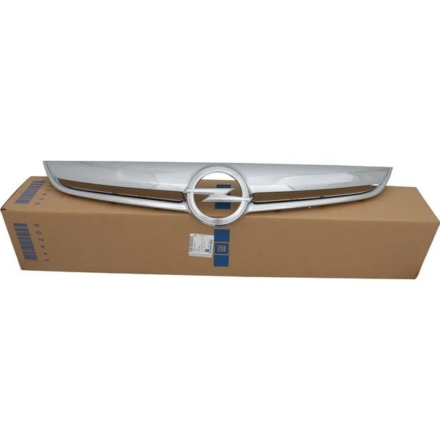 ORIGINAL GM OPEL Chrom-Leiste Frontziergitter Kühlergrill Corsa D ...