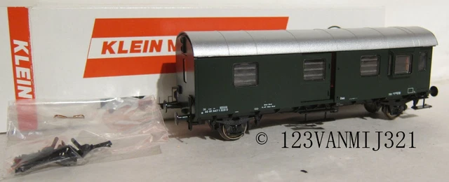 KLEIN MODELLBAHN AUSTRIA 3768 ÖBB Verschub-Begleitwagen Diho 40 81 947 ...