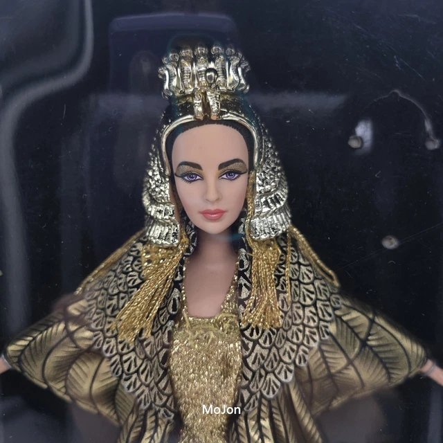 ELIZABETH TAYLOR CLEOPATRA Doll First in Series 1999 Mattel New In Box ...