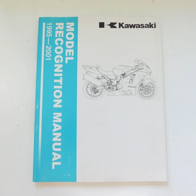 ORIGINAL KAWASAKI MANUAL models overview model recognition manual 1995-2001 £24.69 - PicClick UK