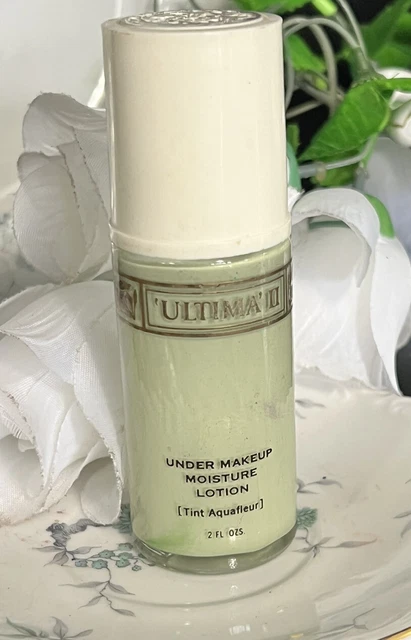 VINTAGE ULTIMA Ii Revlon Under Makeup Moisture Lotion Tint Aquafleur ...