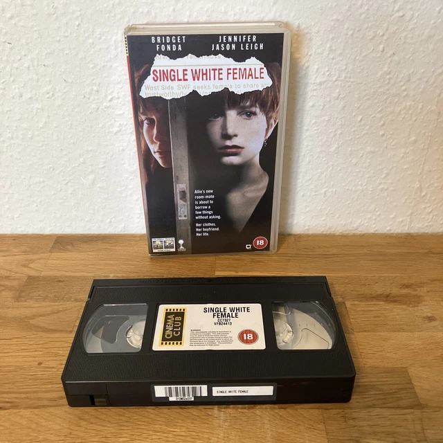 SINGLE WHITE FEMALE (VHS 1996) Cinema Club Release (18) - Bridget Fonda ...