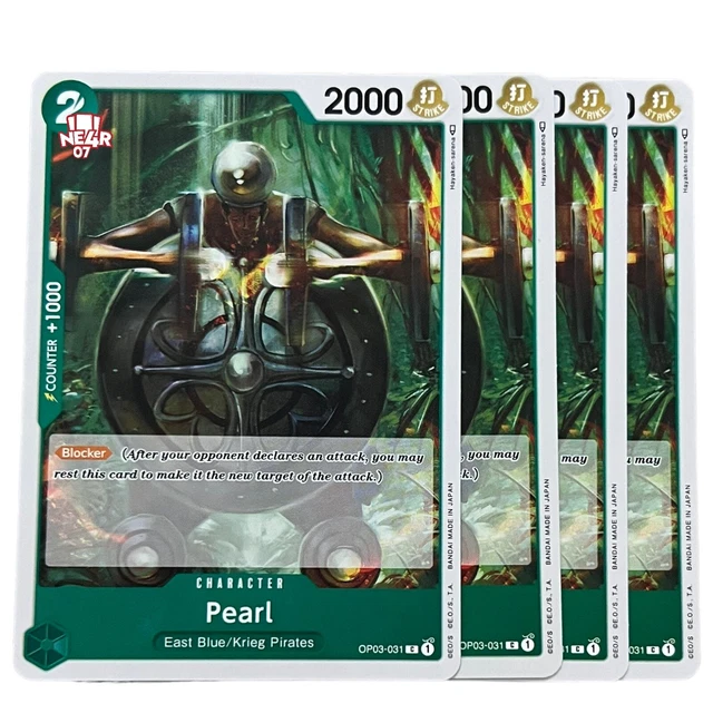 ONE PIECE CARD pillars of strength Eng Op03-069 Minorhinoceros C set x 4 EUR 1,00 - PicClick IT