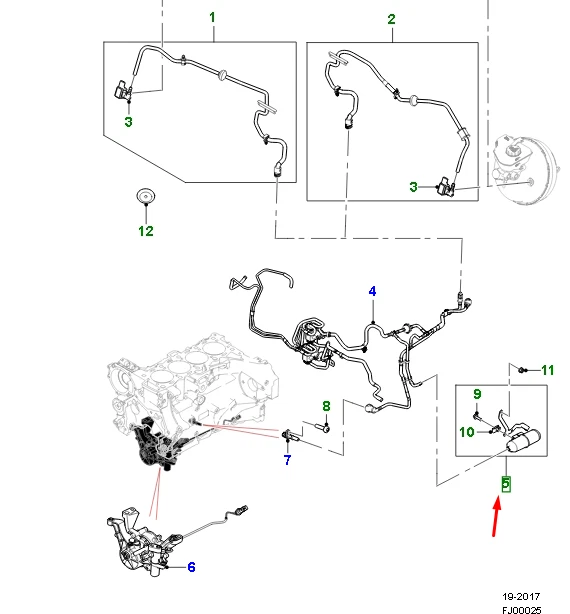 JAGUAR F-PACE X761 Vacuum Tank T2H19219 NEW GENUINE $143.96 - PicClick AU