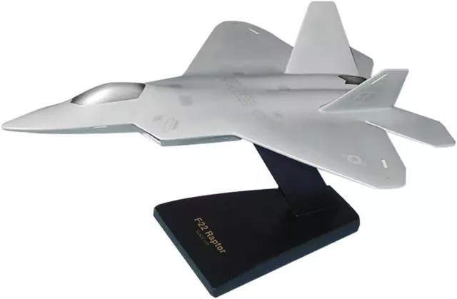 USAF LOCKHEED BOEING F-22 Raptor Desk Display Fighter Jet Model 1/72 SC ...