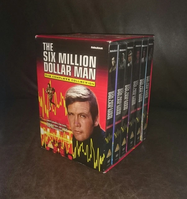THE SIX MILLION Dollar / Bionic Man Complete Collection DVD Box Set ...