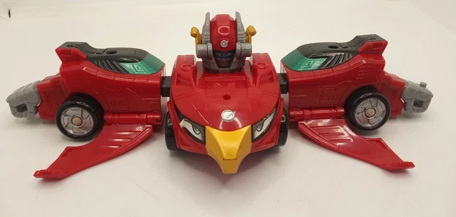 POWER RANGERS RPM High Octane Megazord Red Eagle Racing Zord Bandai ...