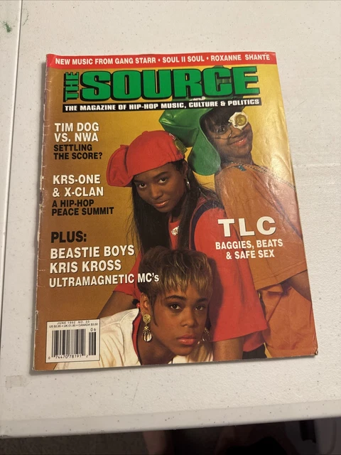 TLC THE SOURCE Magazine Issue 33 (June 1992) - TLC / Gang Starr/ Kris ...