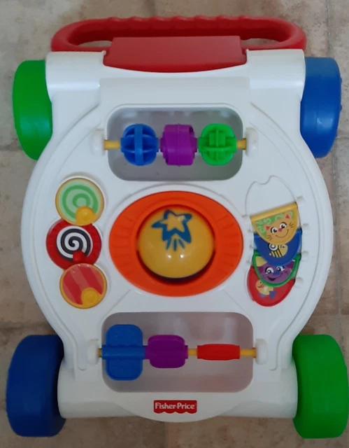 FISHER PRICE BRILLIANT Basics Activity BABY WALKER K9875 Develops Motor ...