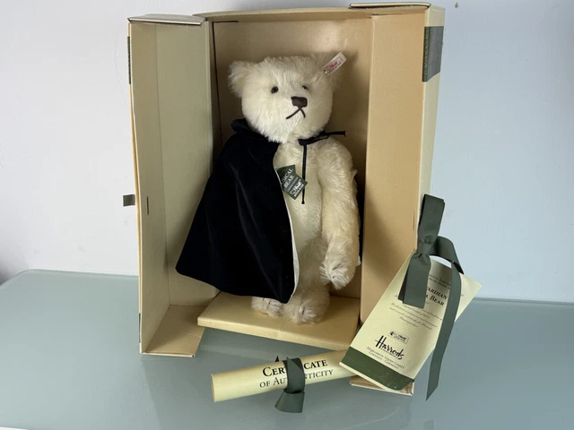 STEIFF ANIMAL 653131 Harrods Opera Teddy Bear 40cm With Original Box ...