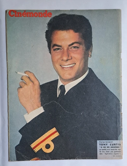 CINEMONDE 1390-28/03/61 BRIGITTE BARDOT Jean MARAIS Simone SIGNORET ...