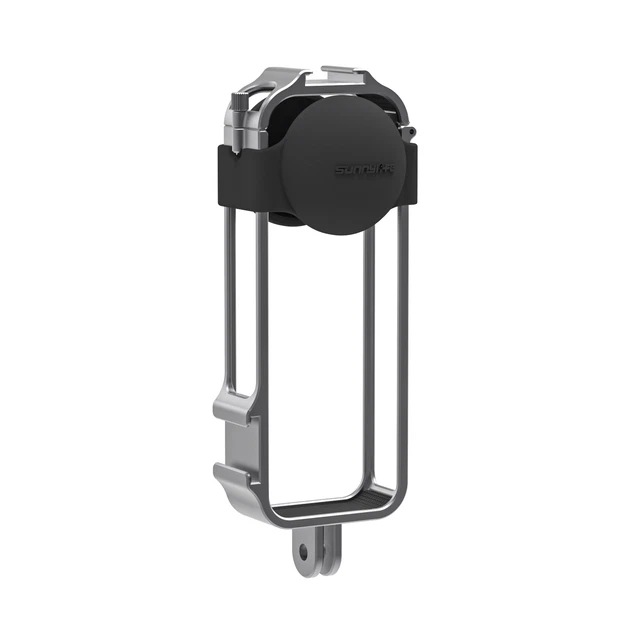 FOR INSTA360 X4 Expanded Bezel Dual Cold Shoe Port Camera Case Silicone ...