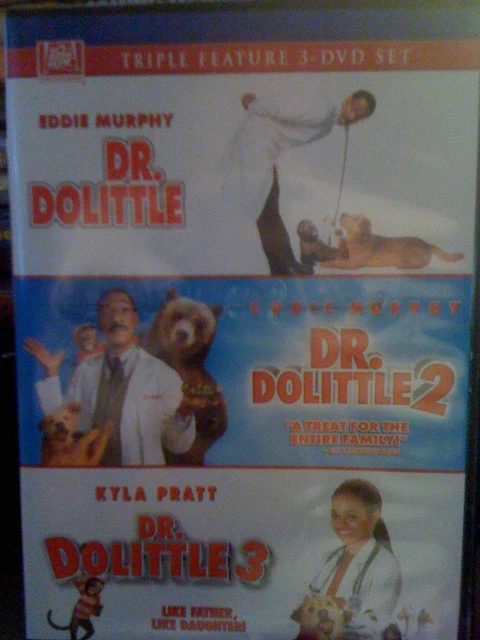 DR. DOOLITTLE/DR. DOOLITTLE 2/dr. Doolittle 3 $47.36 - PicClick AU