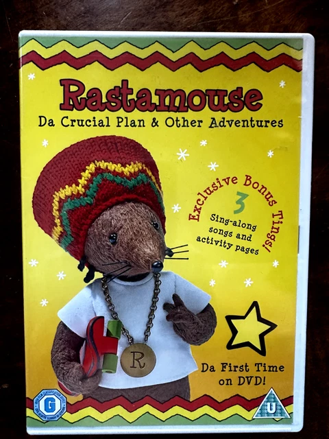RASTAMOUSE DA CRUCIAL Plan DVD Cbeebies BBC Pré-scolaire Série TV EUR ...