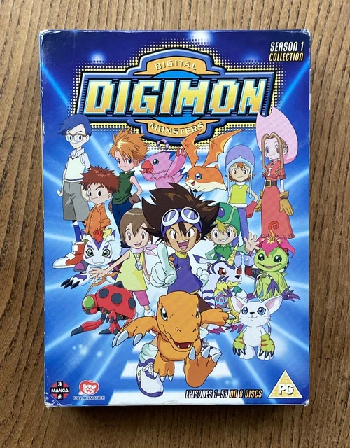 DIGIMON - DIGITAL Monsters - Series 1 (DVD, 2016) £17.50 - PicClick UK